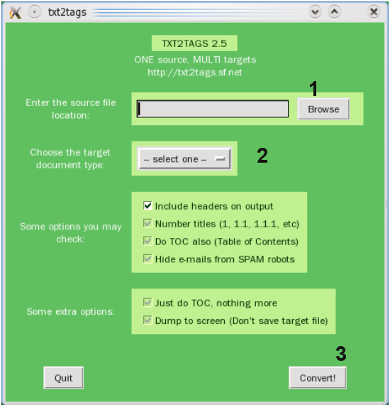 Txt2tags用户指南
